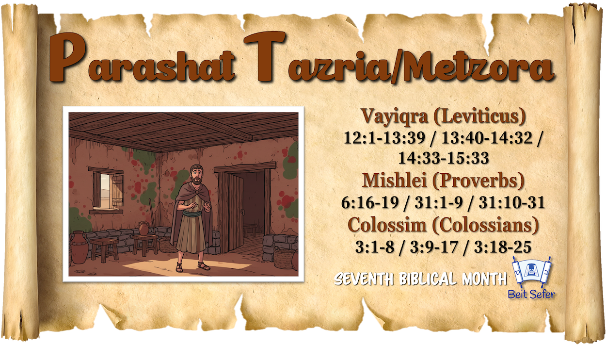 Parashat Tazria / Metzora - Year 3 - The Heart in the Home - Beit Sefer